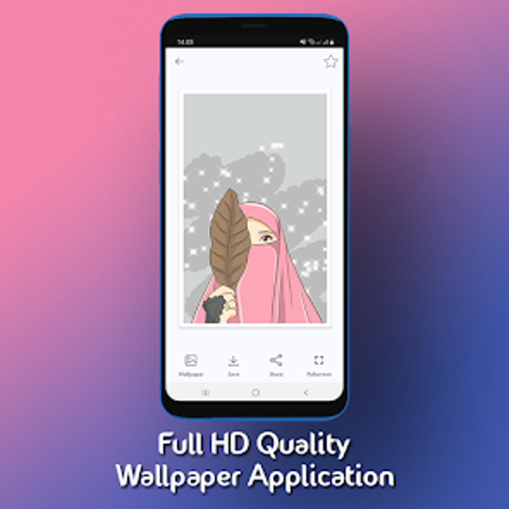 Cartoon Muslimah Wallpaper HD for Android - Download