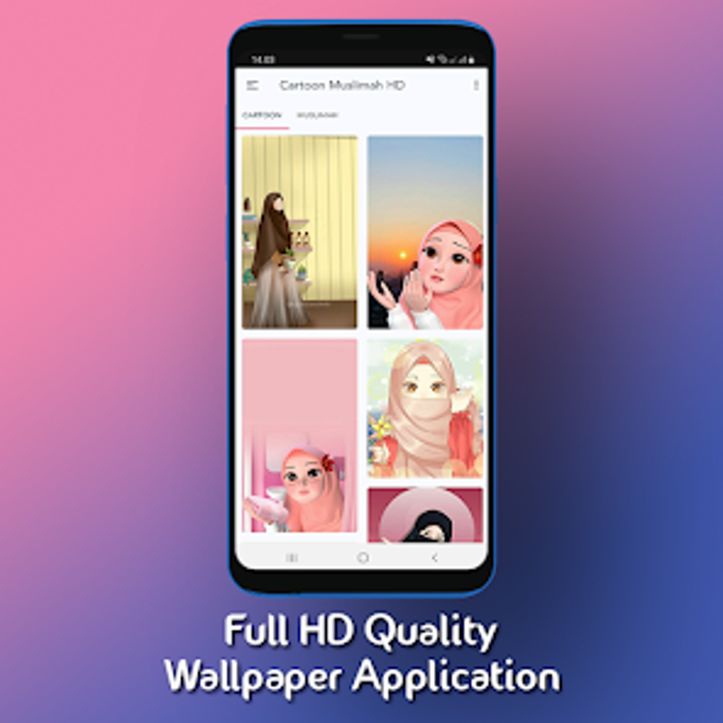 Cartoon Muslimah Wallpaper HD for Android - Download