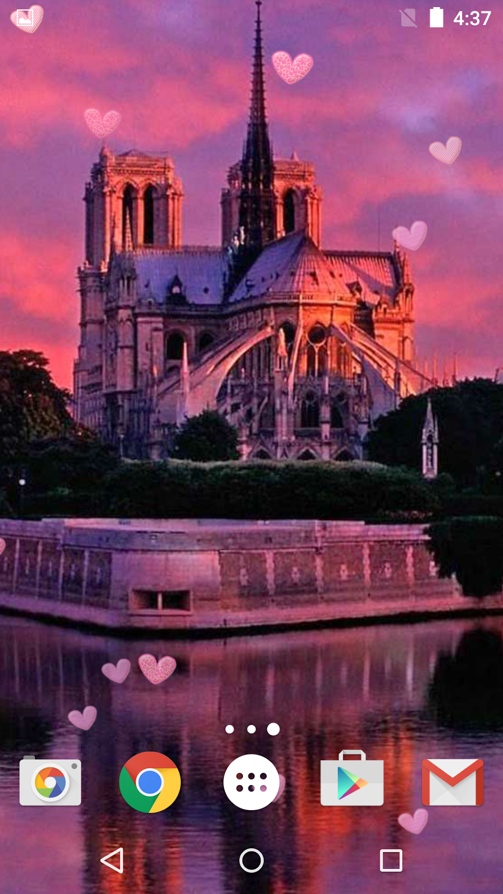 Romantic Paris Live Wallpaper for Android - Download