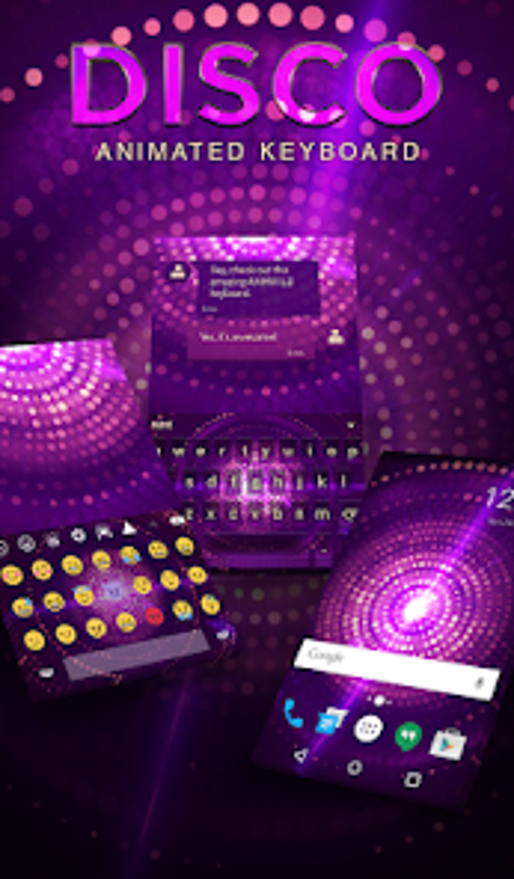 Disco Live Wallpaper Theme Android 