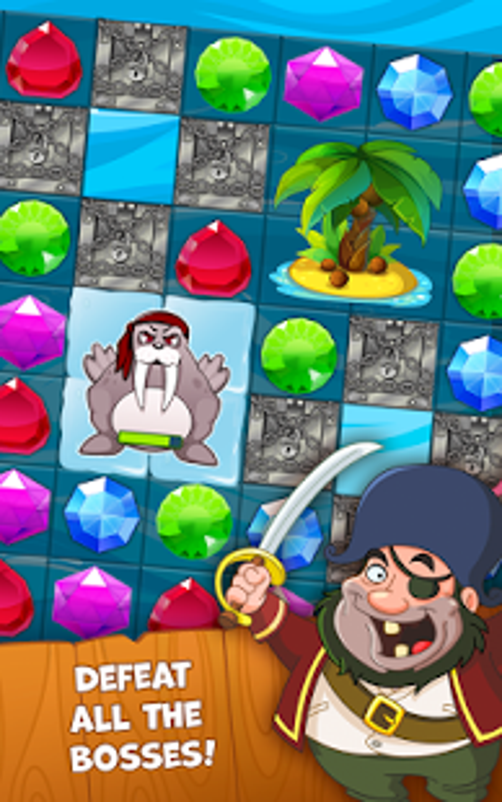 Pirate Treasures - Gems Puzzle APK for Android - Download