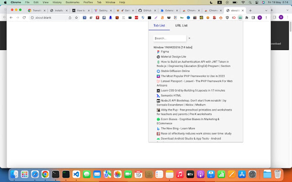 Tab Switcher + Google Chrome 용 - 확장 프로그램 다운로드