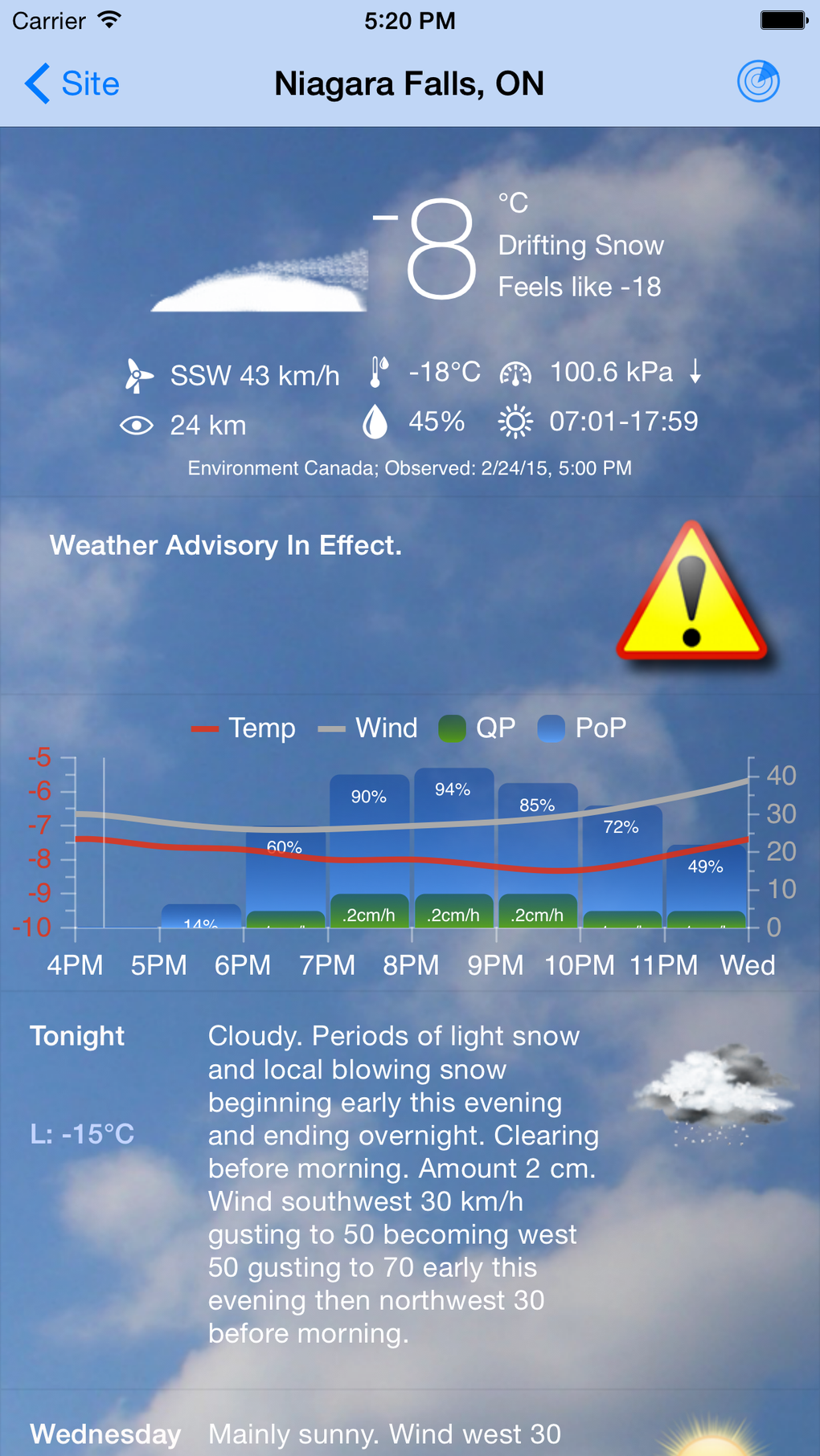 Weather Office for iPhone - Download
