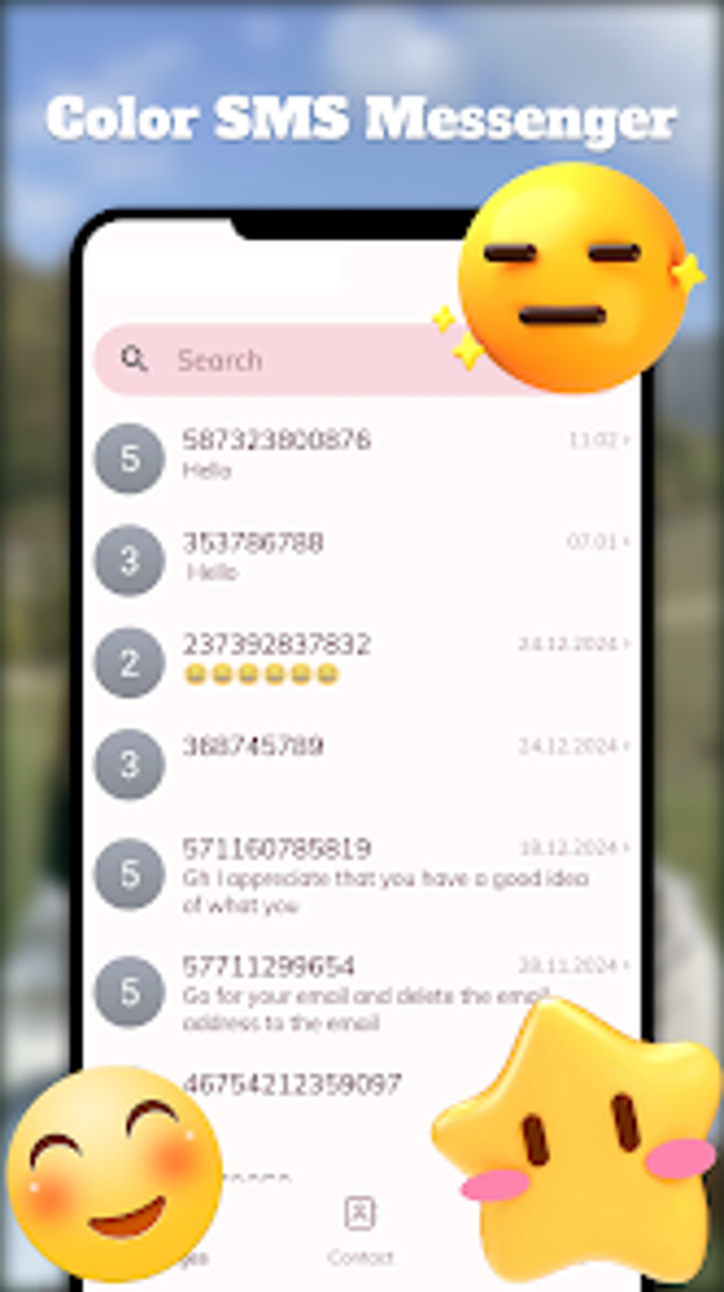 Android 용 Color SMS Messenger - 다운로드