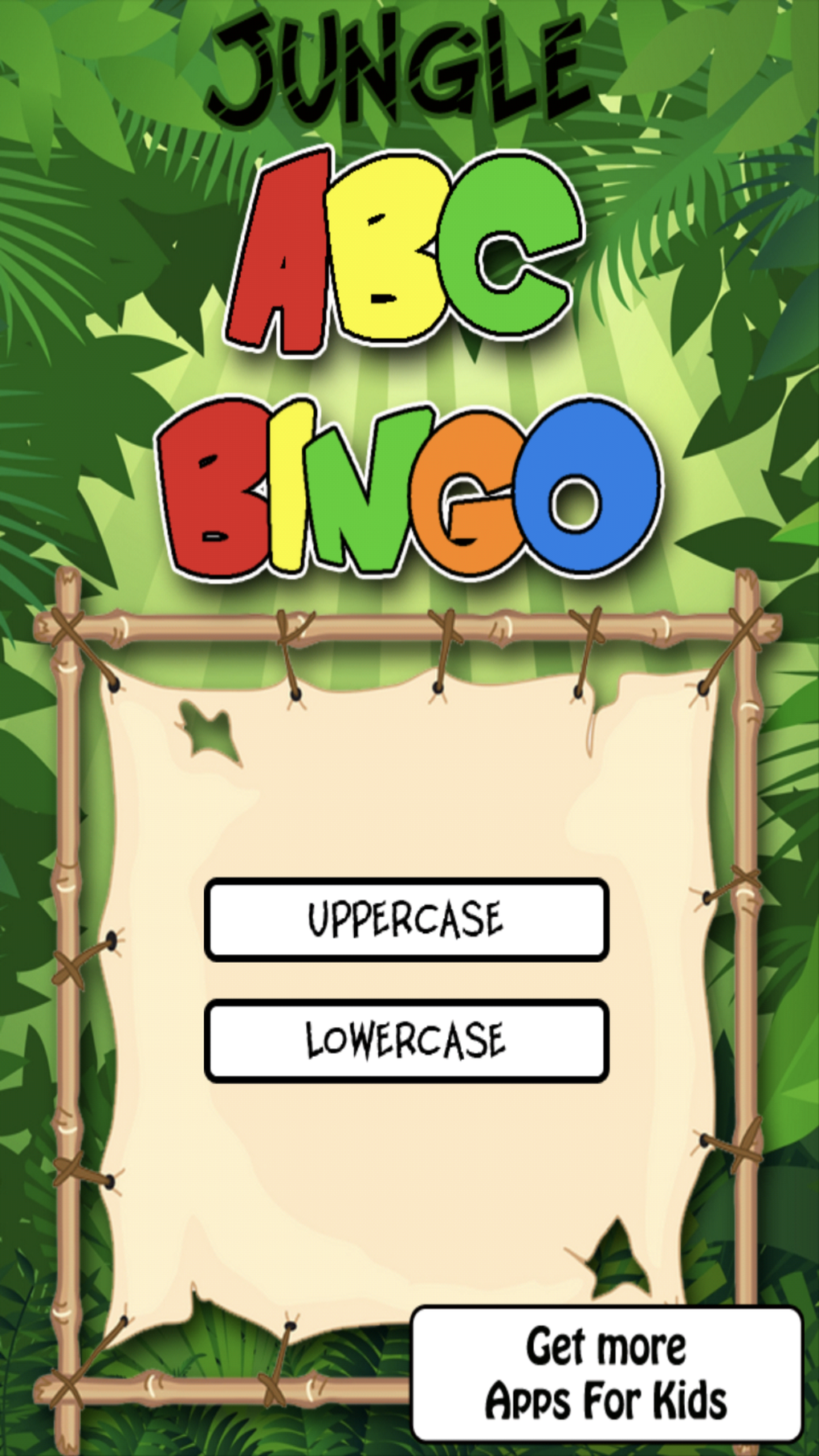 Jungle ABC Bingo for iPhone - Download