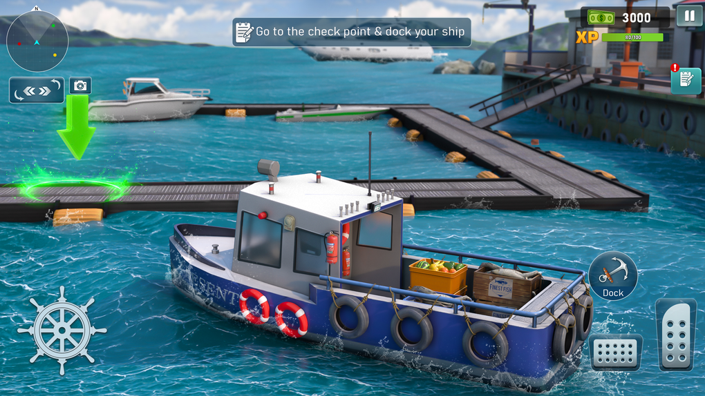 Ship Simulator: Fishing Games para iPhone - Descargar