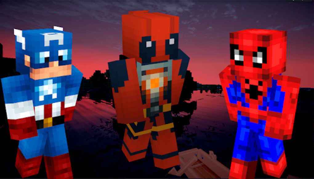 Superhero Skins for Minecraft for Android - Download