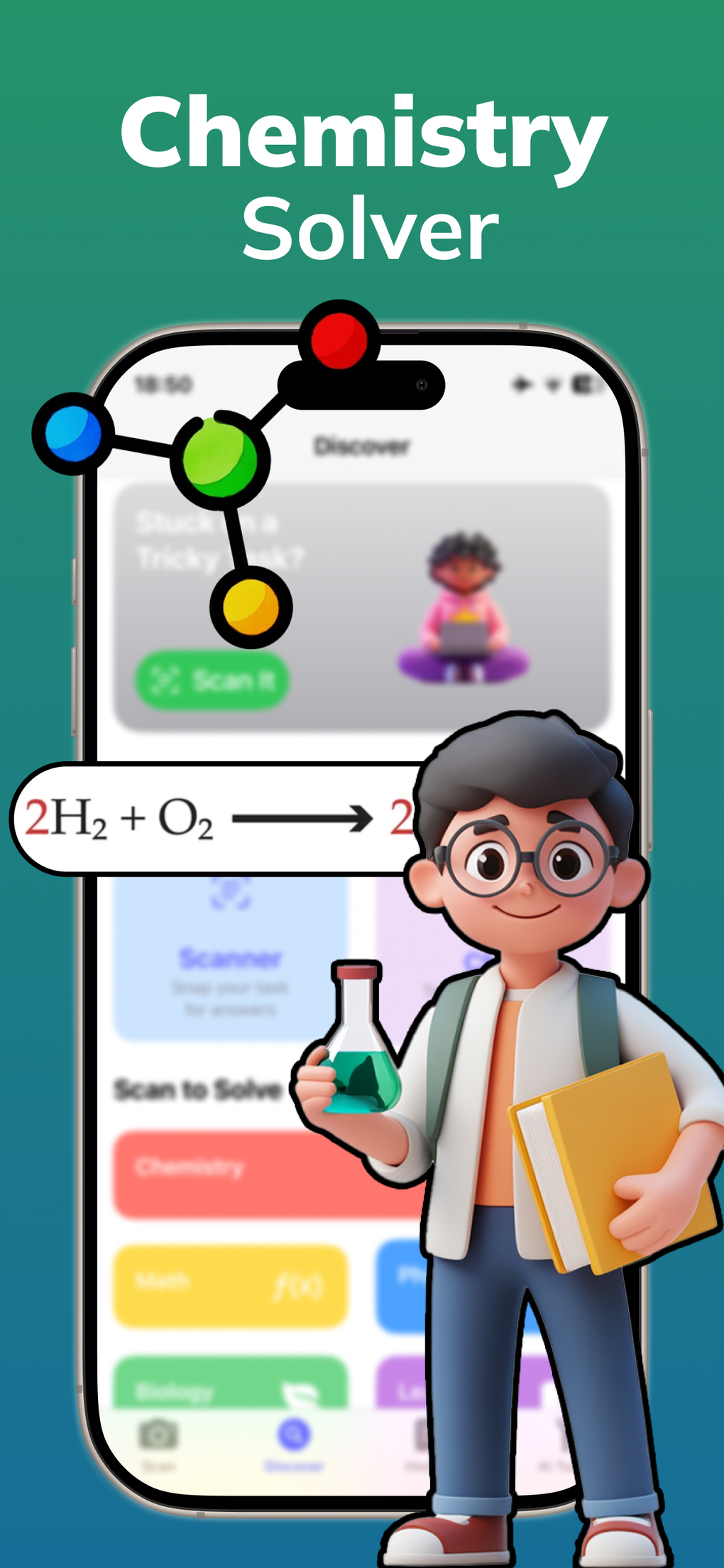 Chemistry Solver: AI Scanner for iPhone - Download