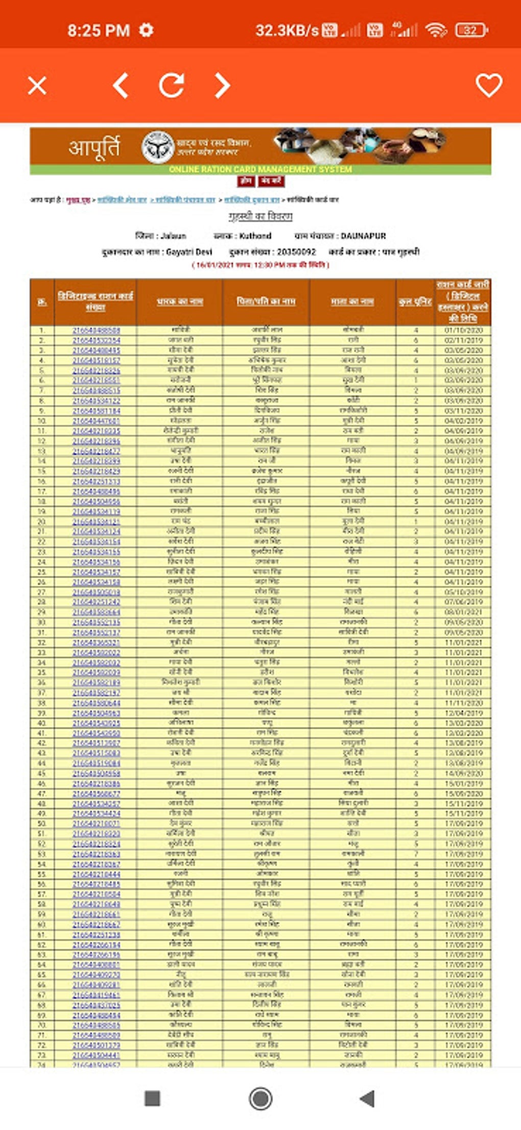 Up Ration Card List New 2021 UP Ration Card Android Up Ration Card List New 2021 UP Ration Card Android