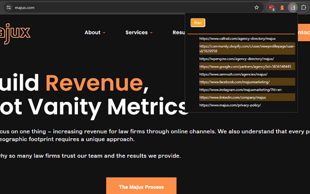 Nofollow Link Finder para Google Chrome - Extensión Descargar