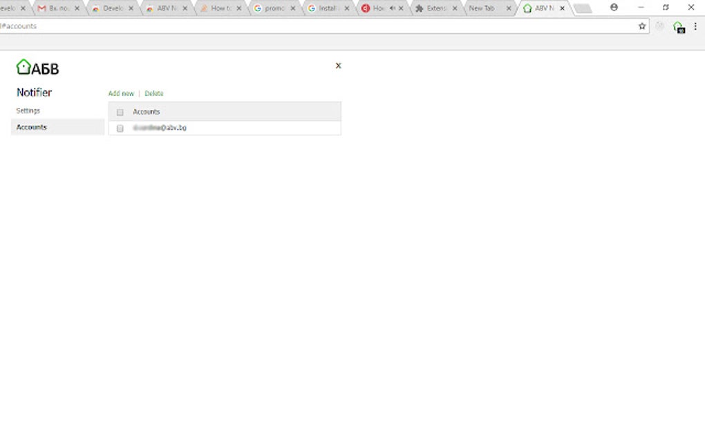 ABV Notifier for Google Chrome - Extension Download