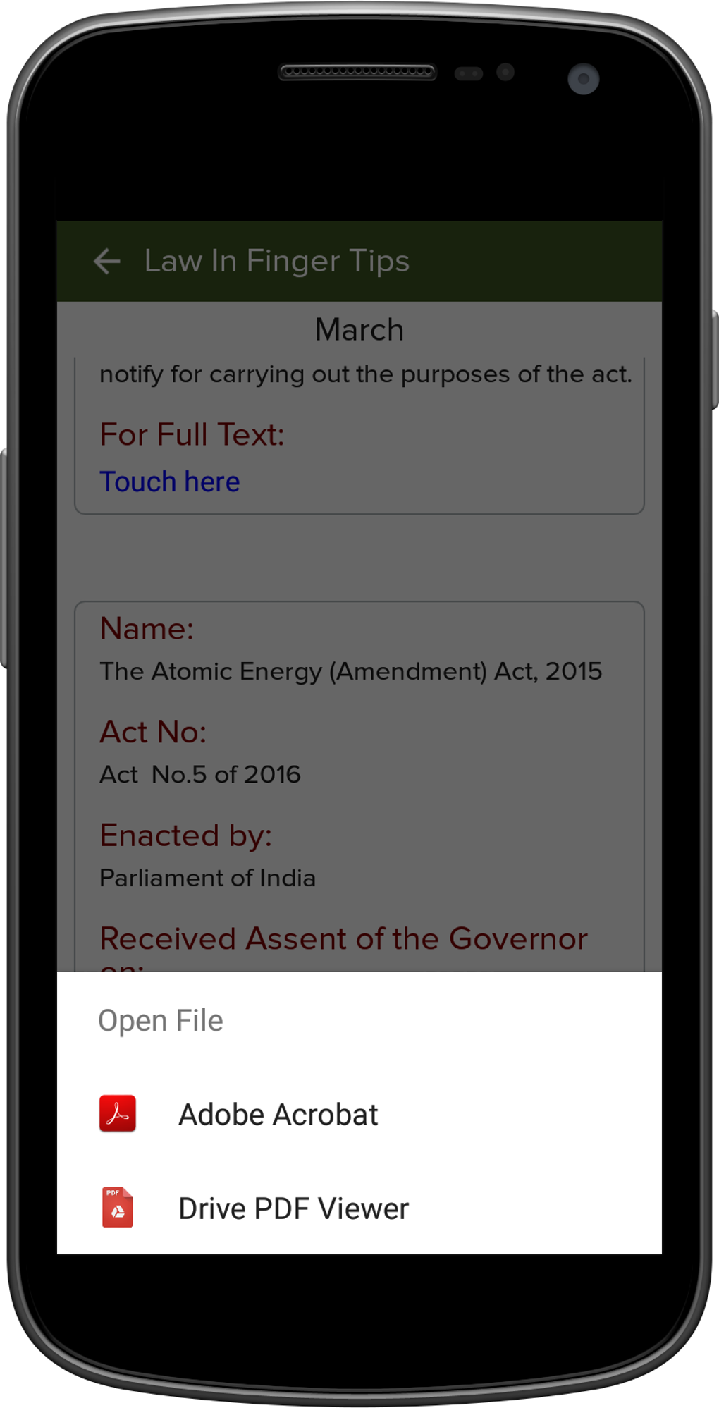 LIFT - Law in Finger Tips APK for Android - Download
