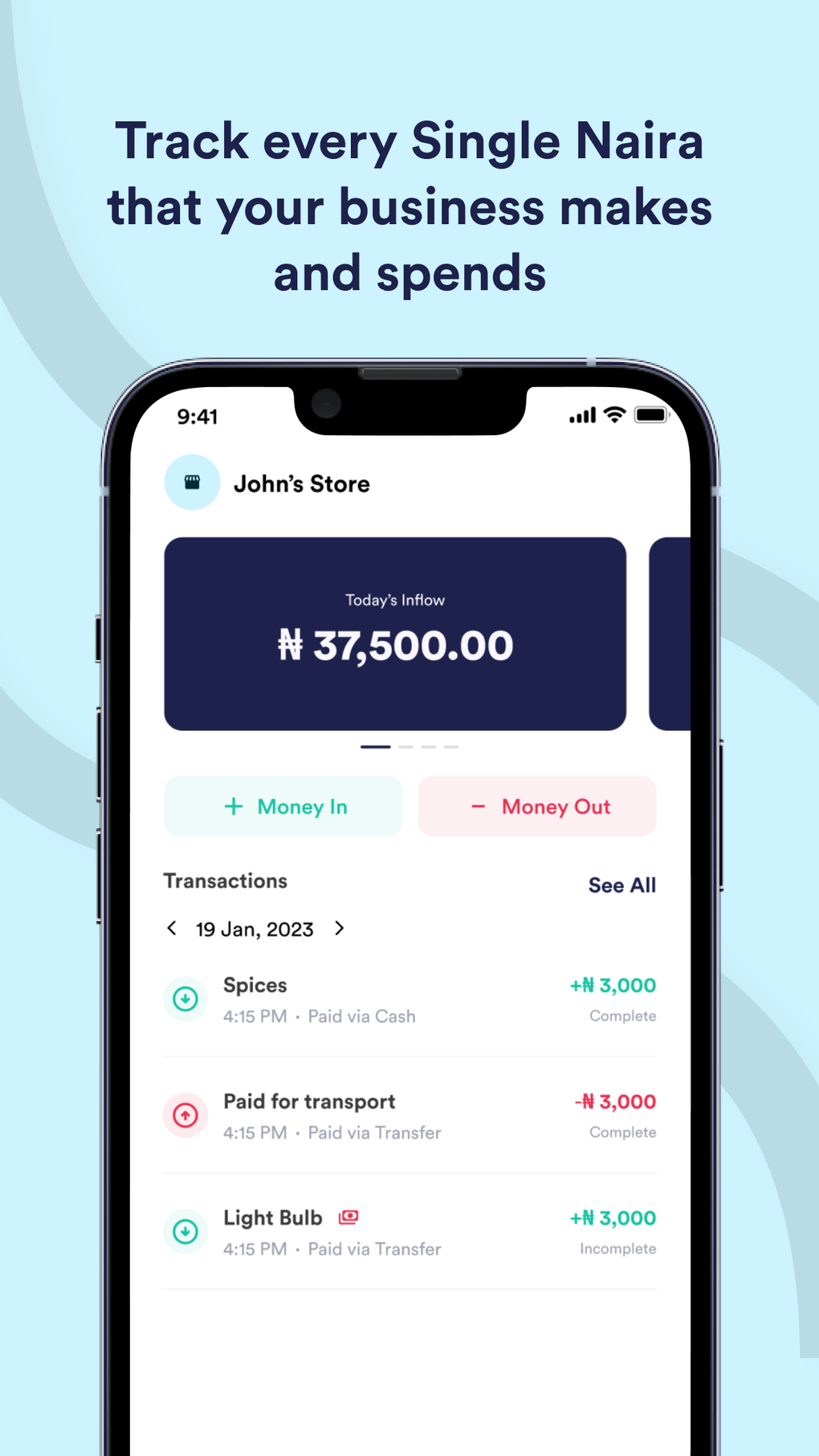 Luca: Easy Bookkeeping App for iPhone - Download