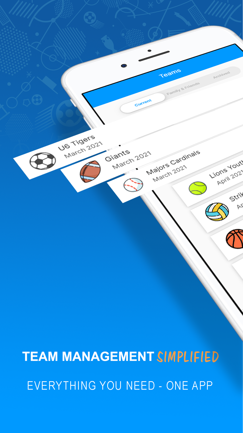 TeamSideline for iPhone - Download