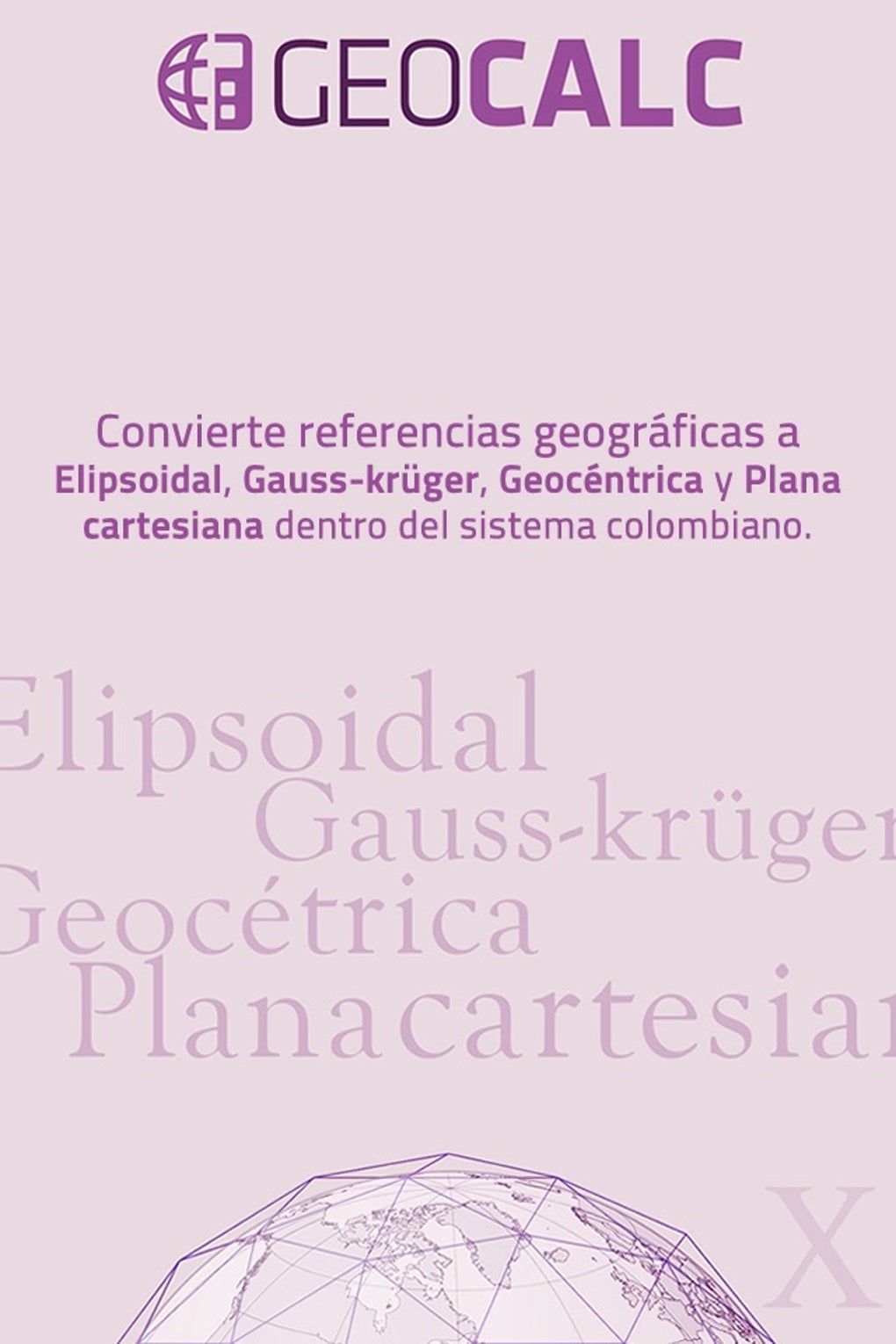 GEOCALC SIRGAS para iPhone - Descargar