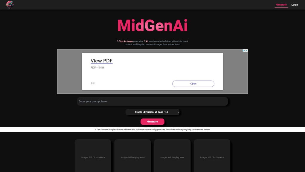 MidGen AI สำหรับ AI ดีไซน์: รีวิว, คุณสมบัติและการใช้งาน