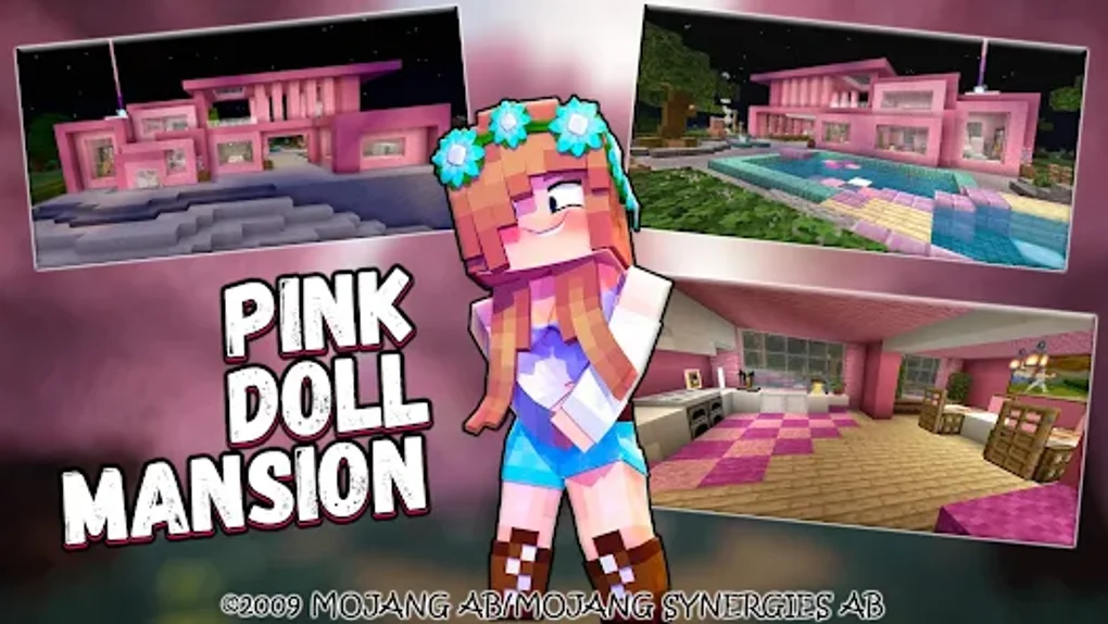 Android 용 Pink Princess House Map Doll - 다운로드