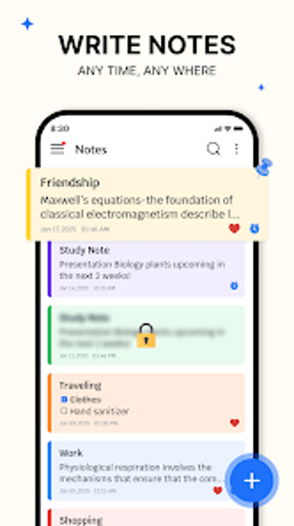 AI Notes Notepad Notebook cho Android - Tải về