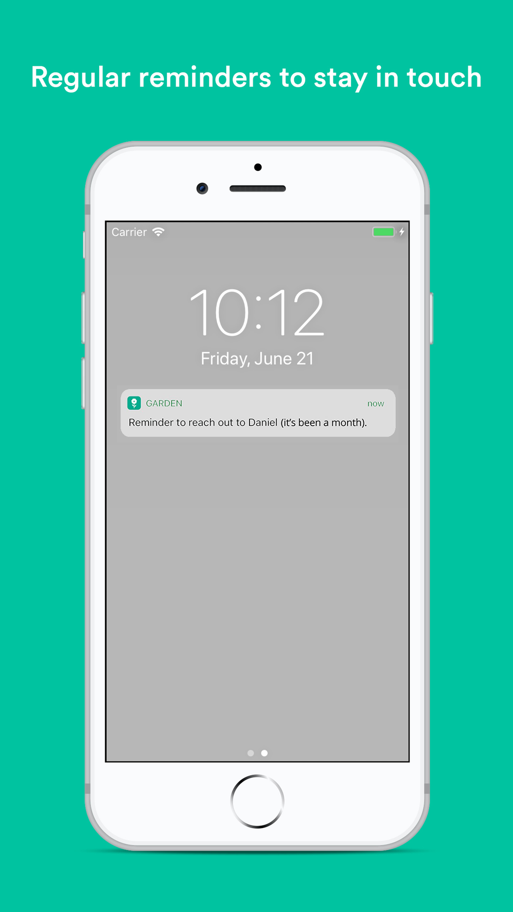 Garden: Stay in Touch para iPhone - Descargar