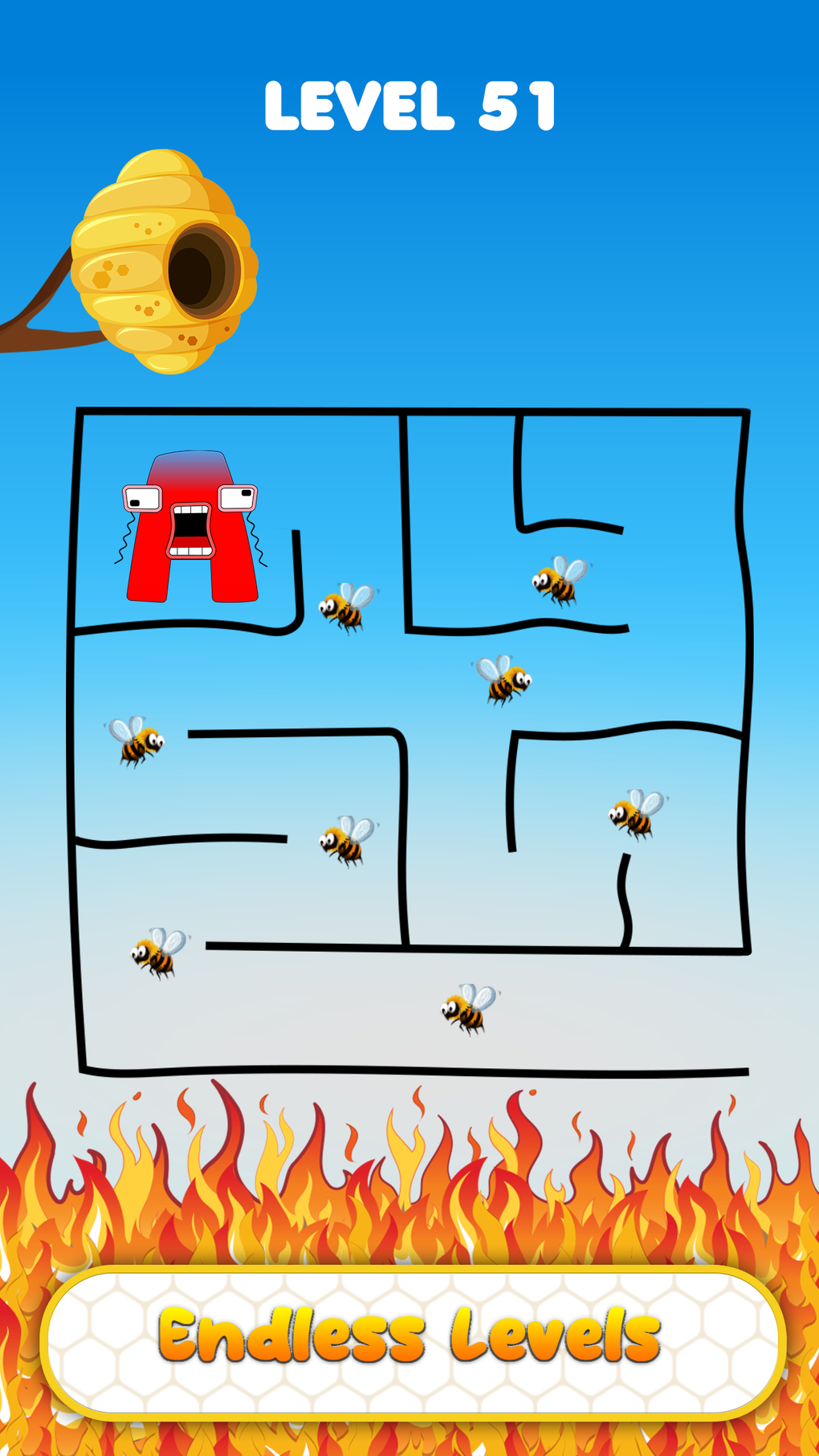 Draw To Save Alphabet Games 3D para iPhone - Descargar
