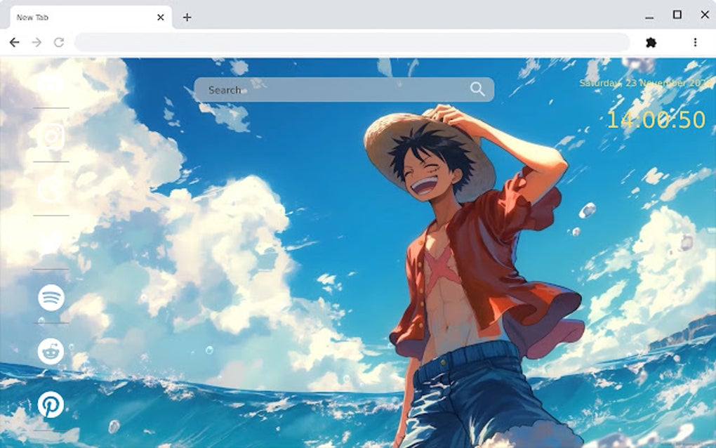 Luffy Beach - Set Sail for an Epic Adventure! para Google Chrome ...