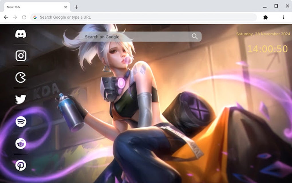 Akali Anime Girl – Experience the power and style of Akali per Google ...