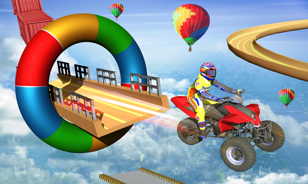 Mega Ramp Tricycle Moto Bike GT Stunt Racing Games pour Android ...