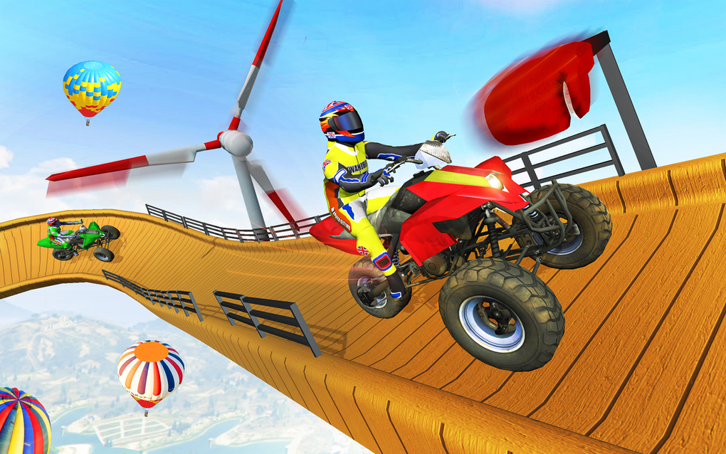 Mega Ramp Tricycle Moto Bike GT Stunt Racing Games APK for Android ...