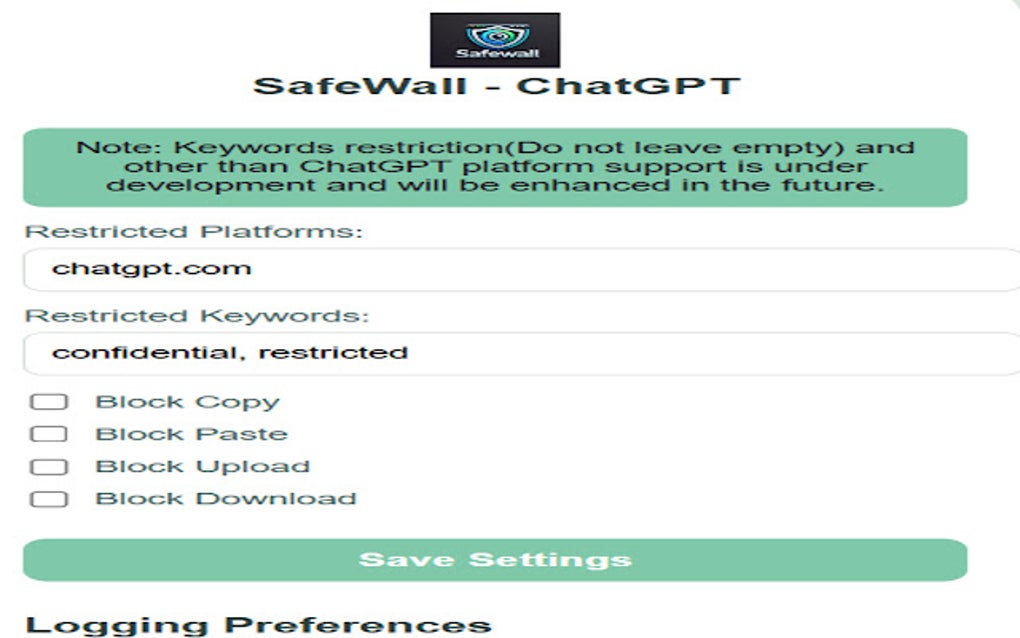 SafeWall cho Google Chrome - Tiện ích mở rộng Tải về
