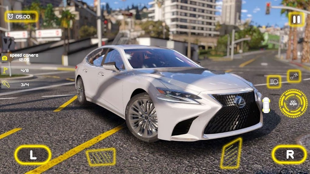 Extreme City Car Drive Simulator: Lexus LC 500 for Android - Download