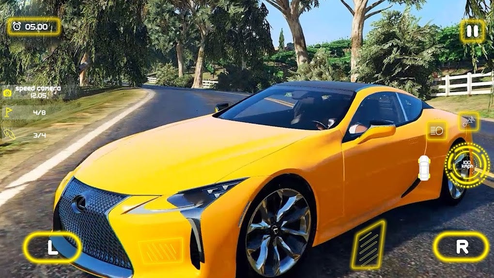 Extreme City Car Drive Simulator: Lexus LC 500 for Android - Download