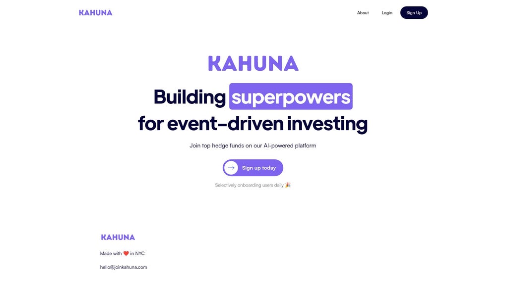 Kahuna สำหรับ AI การตลาด: รีวิว, คุณสมบัติและการใช้งาน
