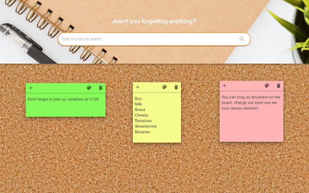 Sticky Notes for Google Chrome - Extension Download