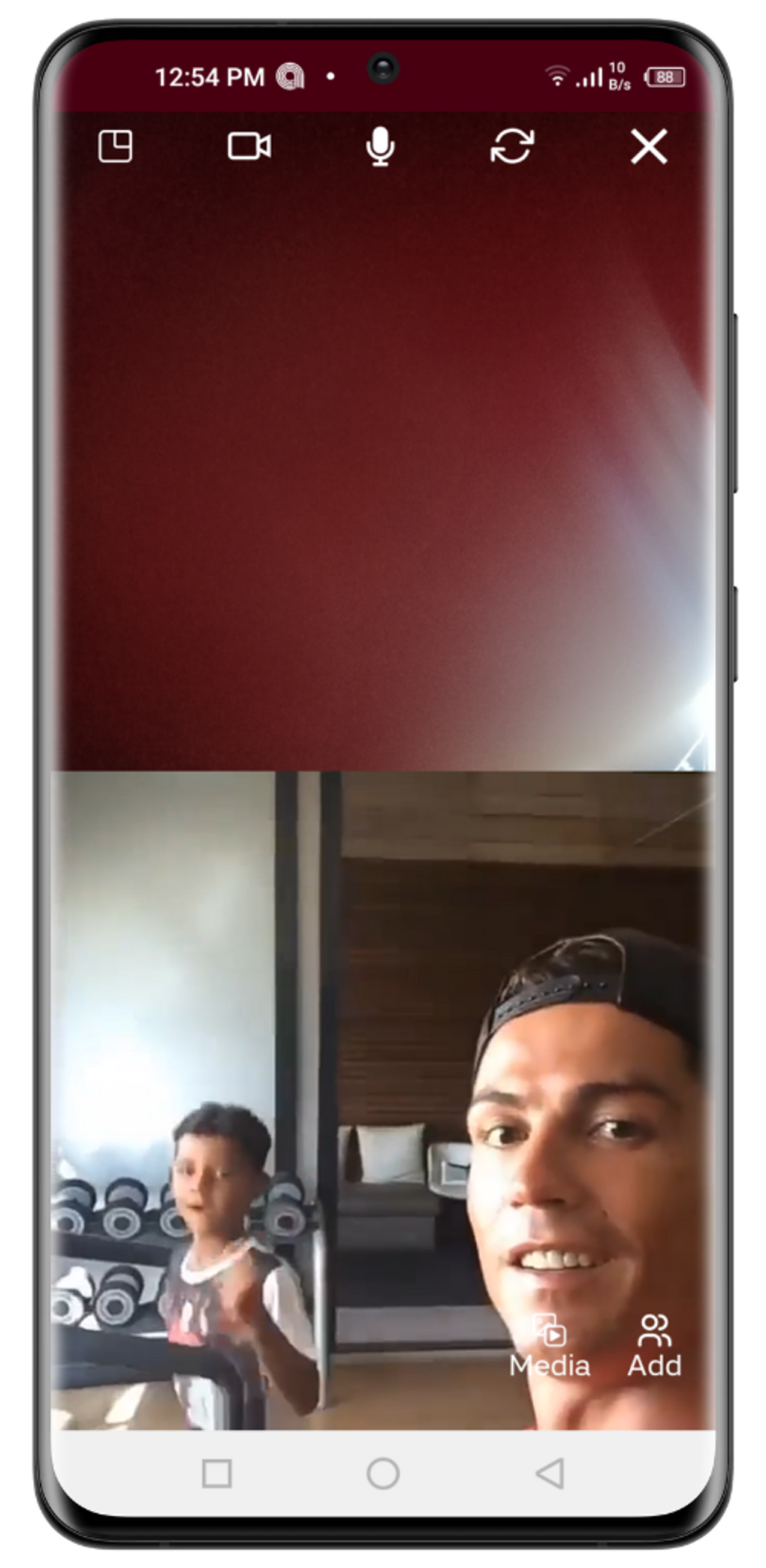 Cristiano Ronaldo video call for Android - Download