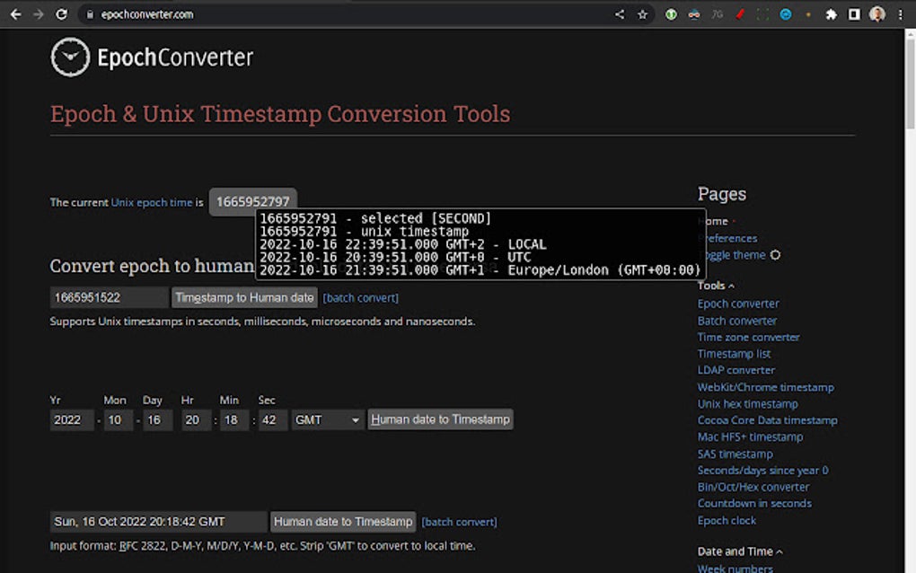 Time Vision for Google Chrome - Extension Download