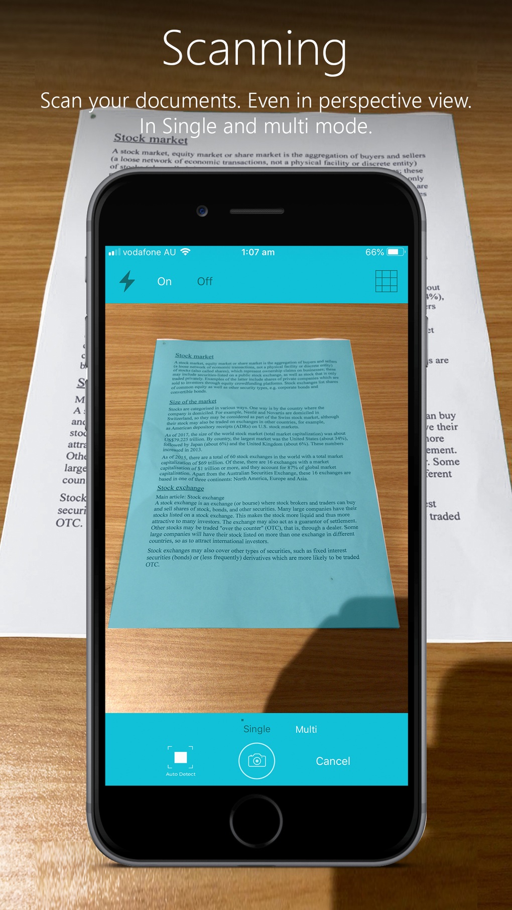 Scandex - PDF OCR Translate para iPhone - Download