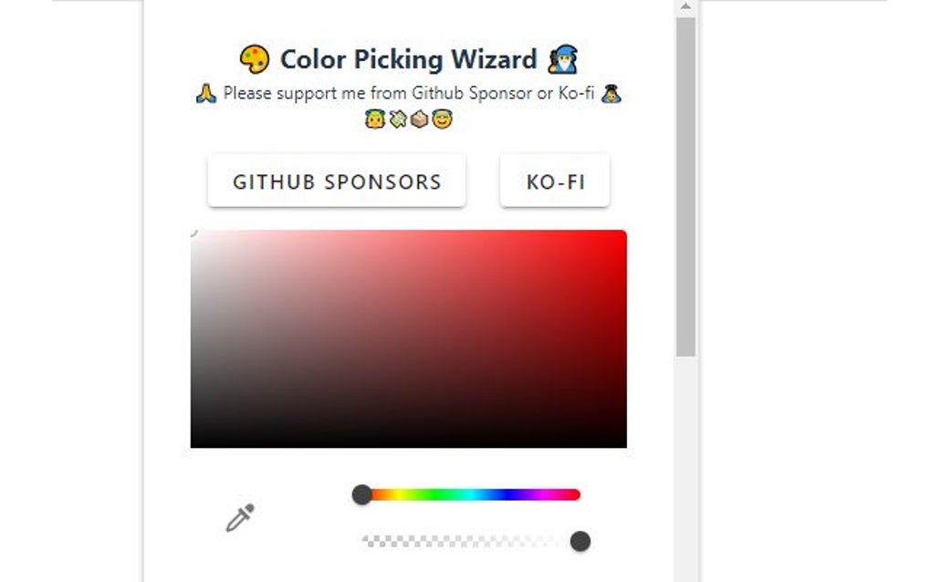 Color Picking Wizard for Google Chrome - Extension Download