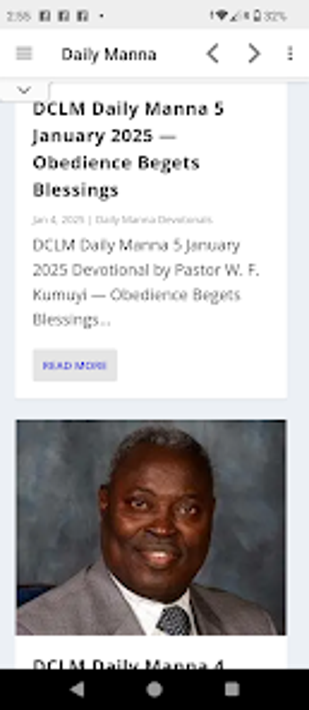 Daily Manna Devotional 2025 per Android - Download