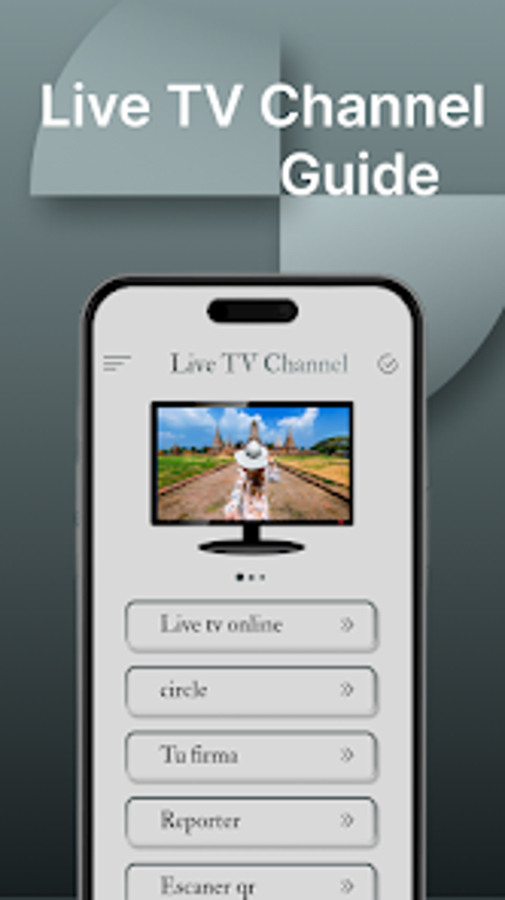 Live TV Channels Guide cho Android - Tải về