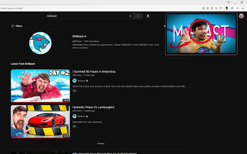 MRBEAST for Google Chrome - Extension Download
