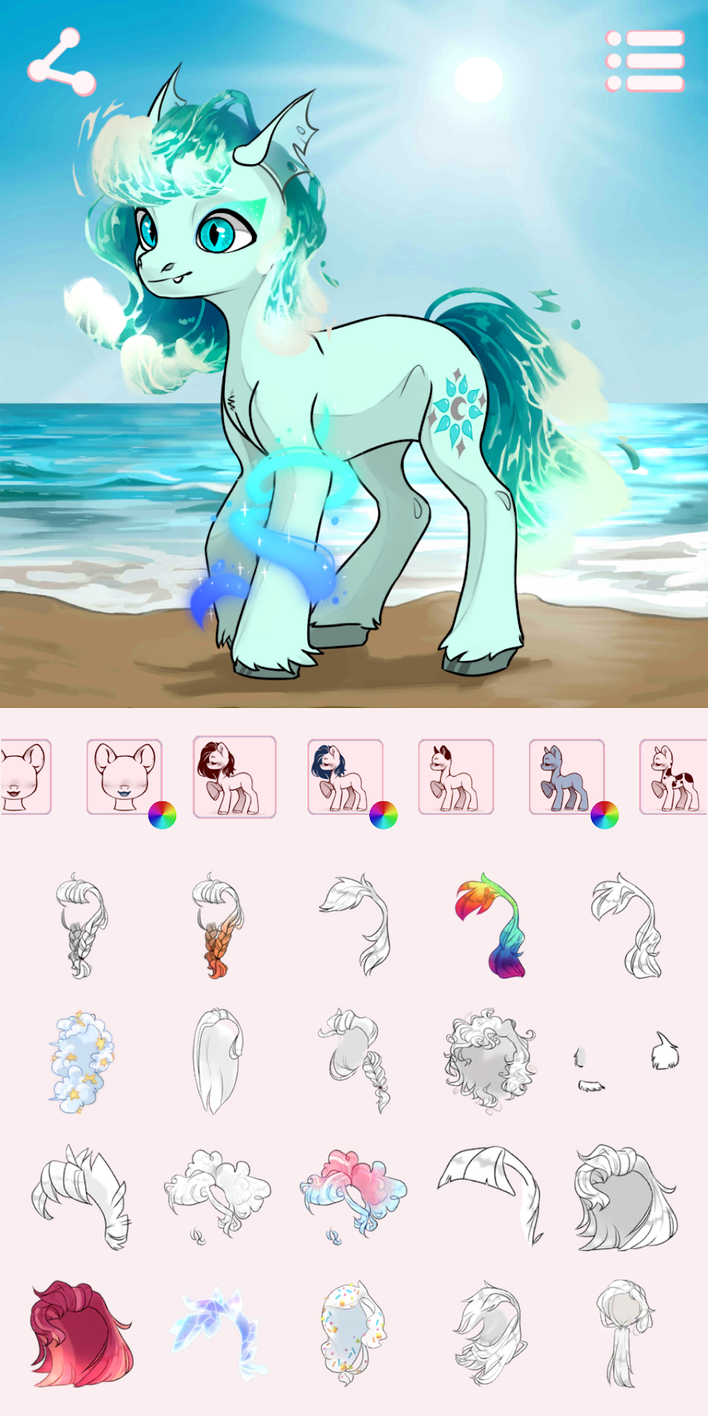 Avatar Maker: Fantasy Pony for Android - Download
