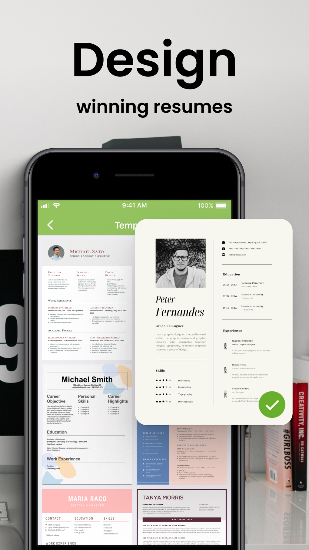 Resume Builder CV Maker para iPhone - Descargar