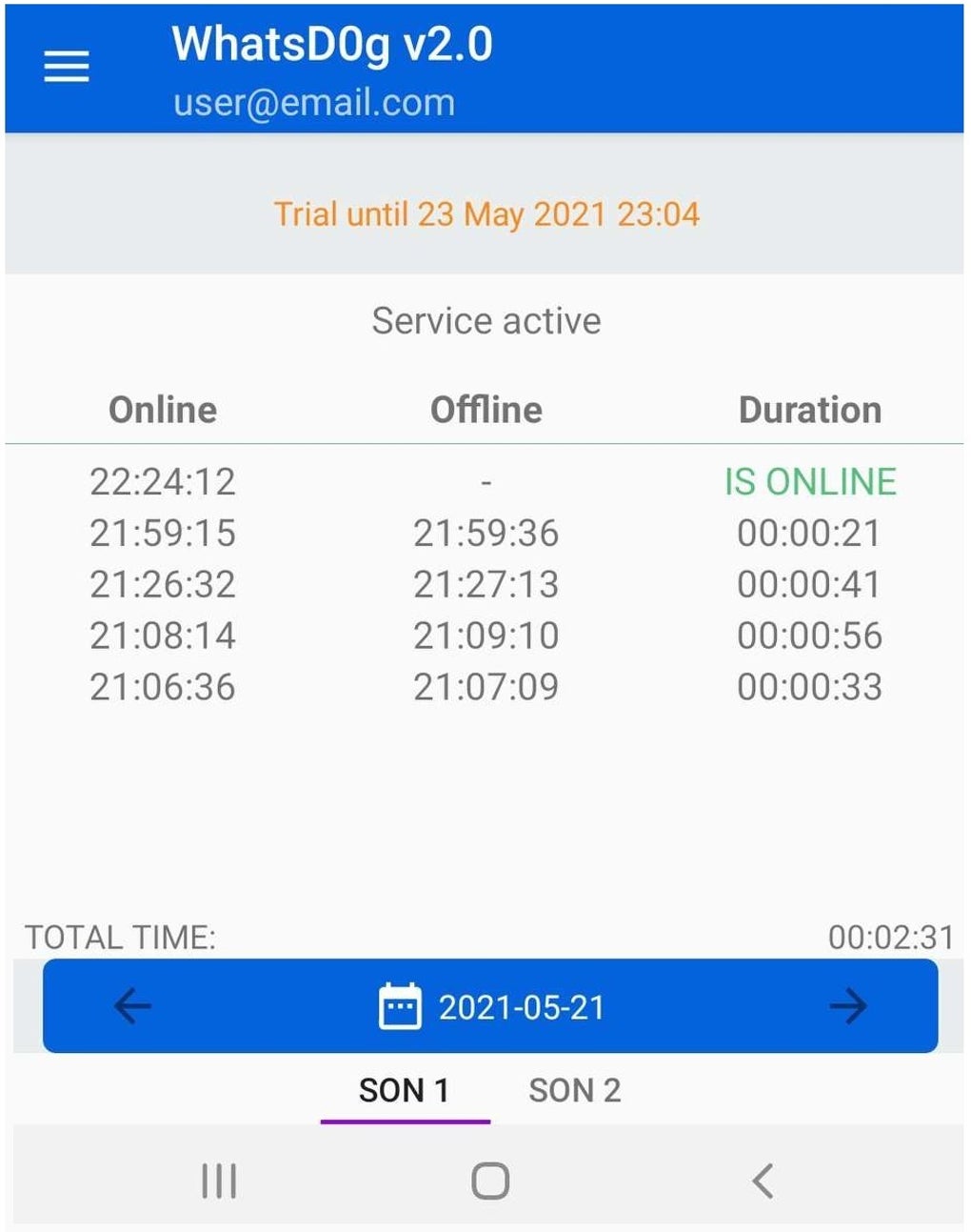 WhatsD0g Online Log APK for Android - Download