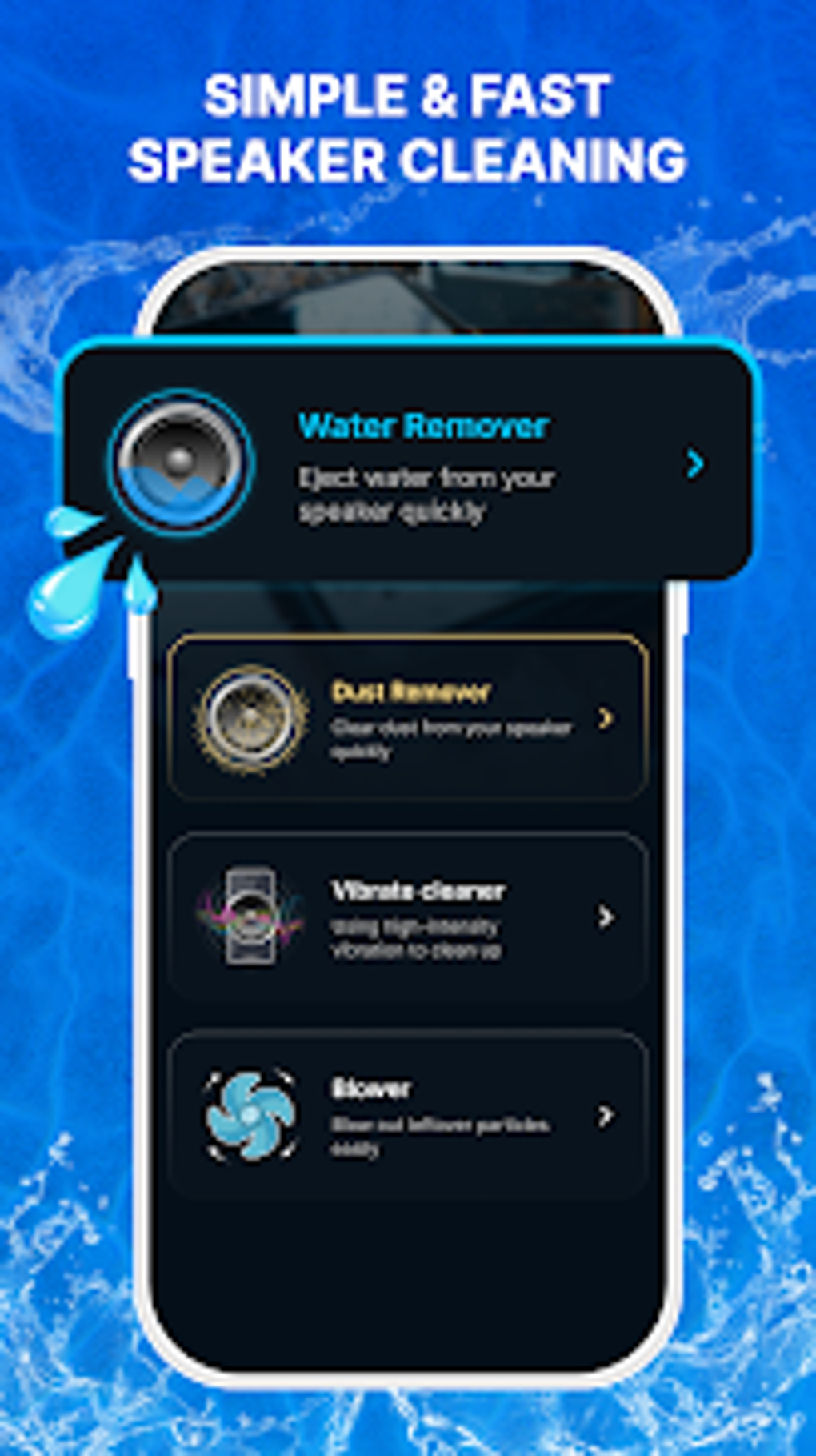 Speaker Cleaner - Eject Water สำหรับ Android - ดาวน์โหลด