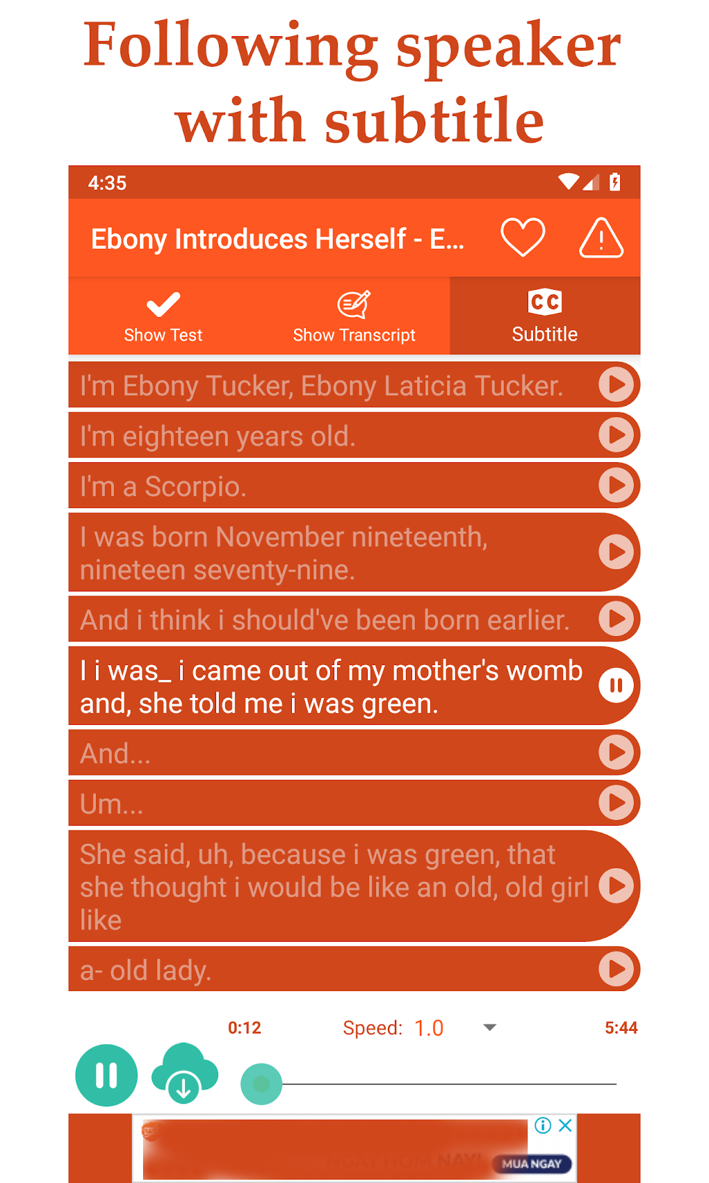 Android 용 English Listening Step by Step - English Speaking - 다운로드