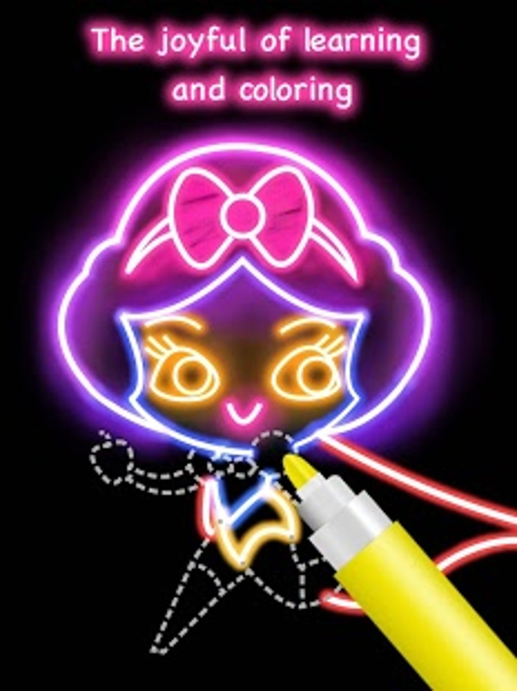 Draw Glow Princess APK for Android - Download