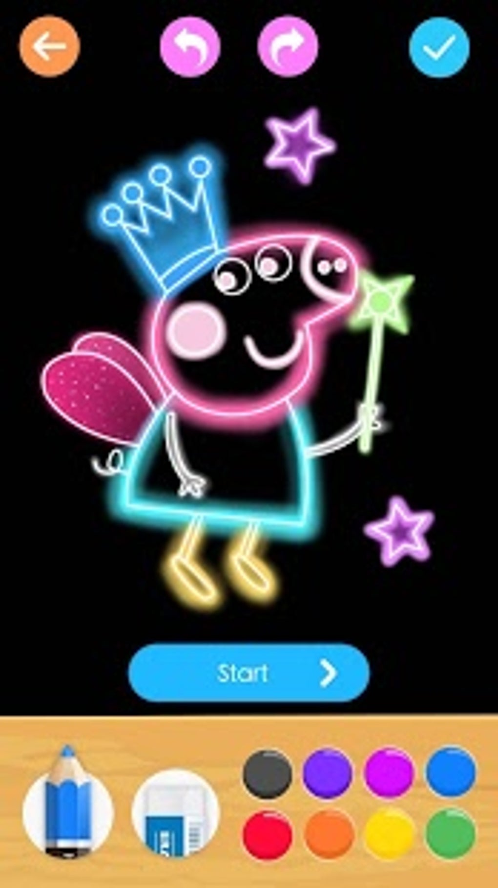 Draw Glow Princess APK for Android - Download