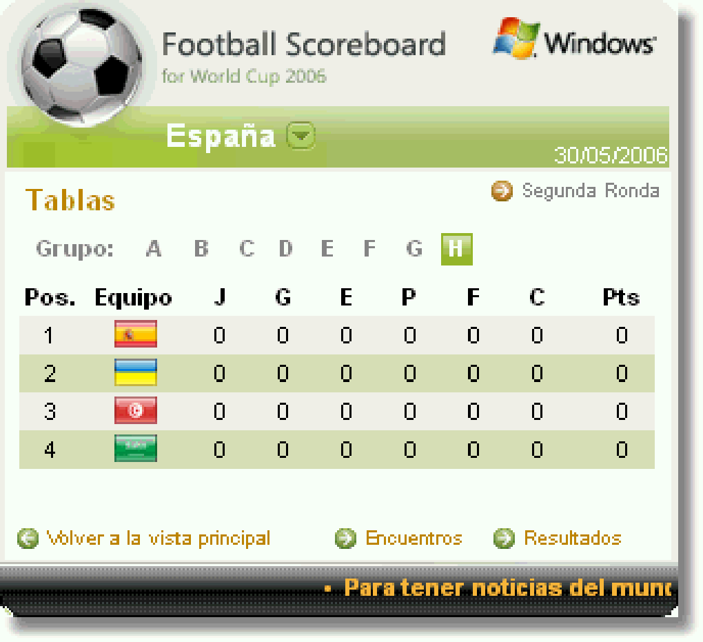 Microsoft Soccer Scoreboard - Descargar
