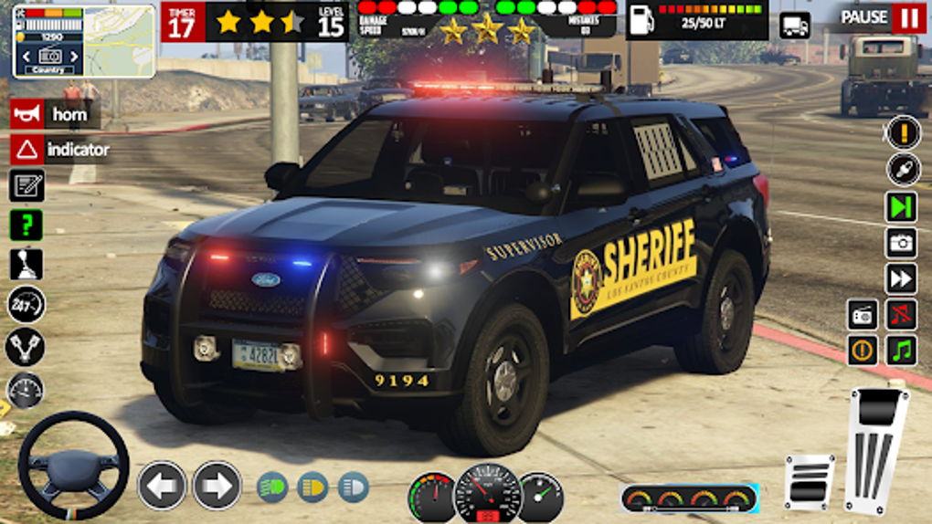 Police Car Chase Simulator 3D for Android - Download