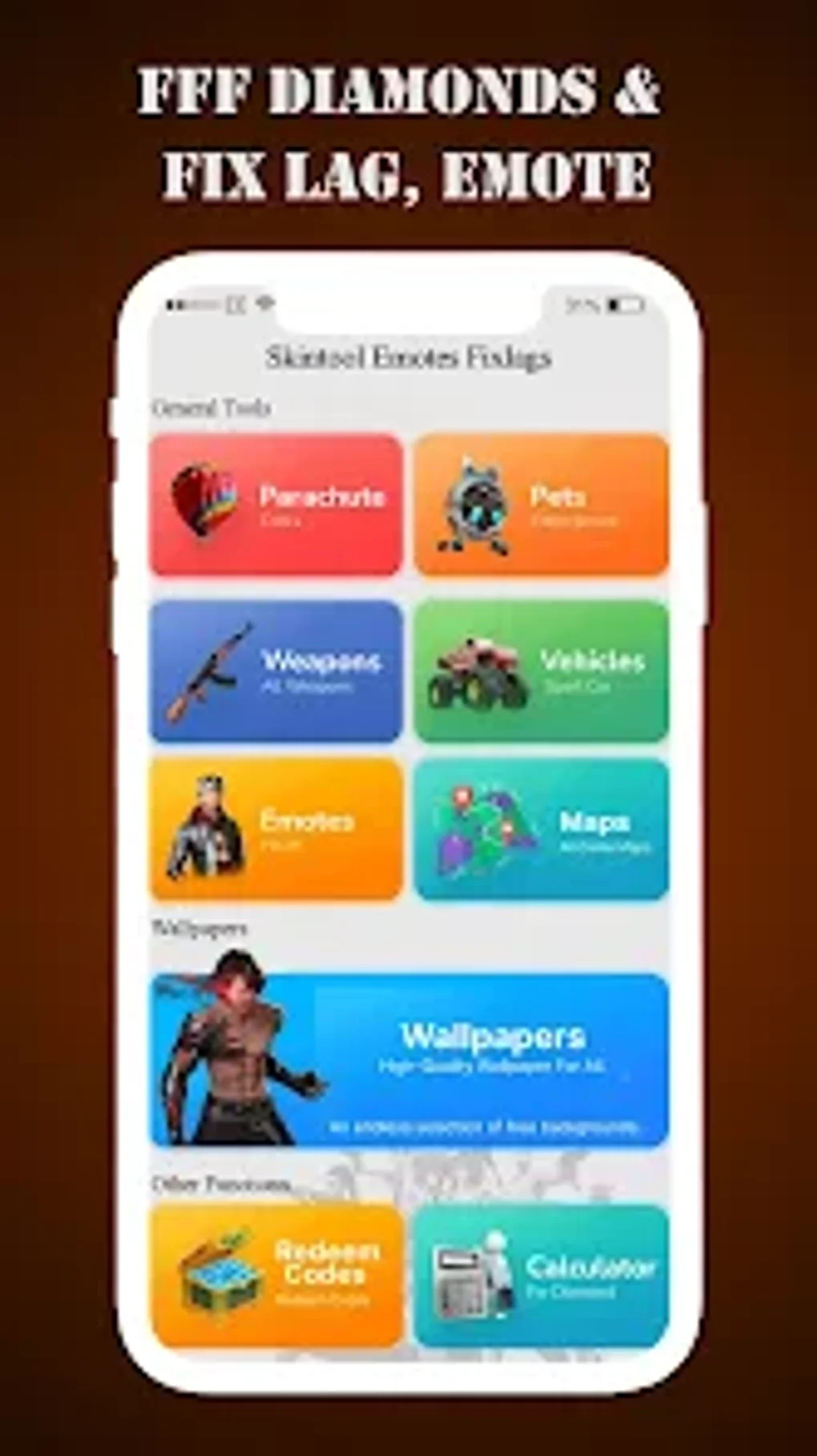 Android için FFF Skin Tools Diamond Emote - İndir